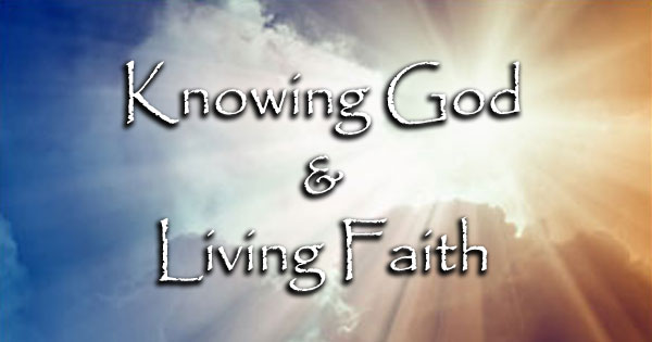 What Is Faith & Who Is God > Faith in God isn't just belief.